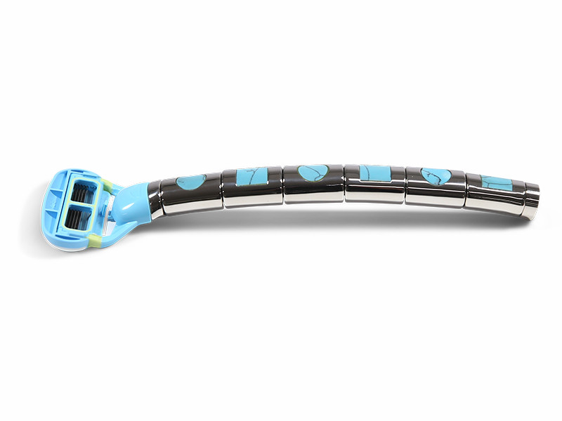 Razor Square and Round Turquoise Stone - Gladderr