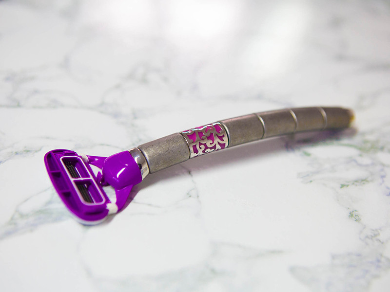 Razor Rough Hollow Victorian Pink - Gladderr